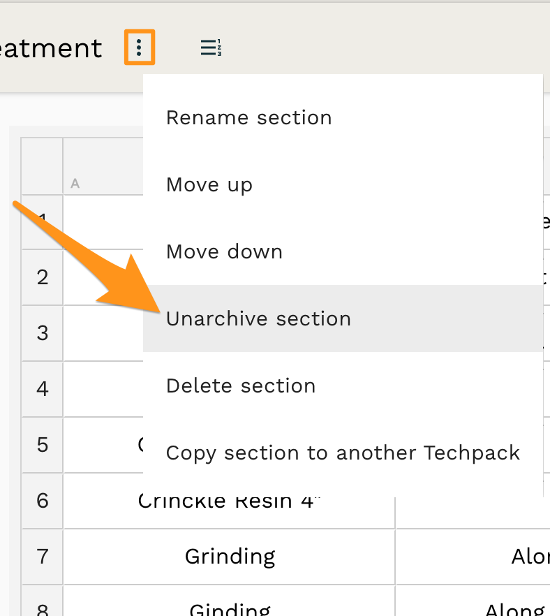 How to use custom sections – Techpacker
