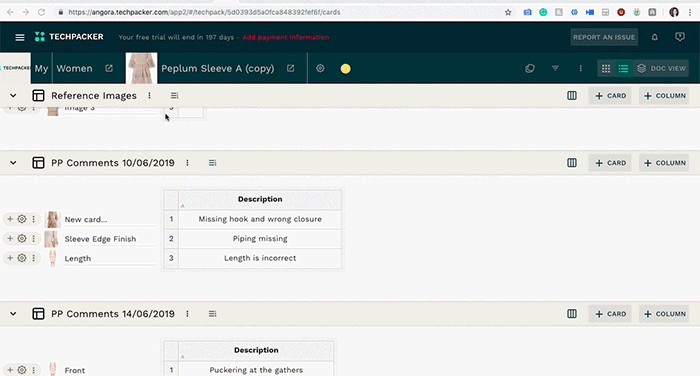 How to use custom sections – Techpacker