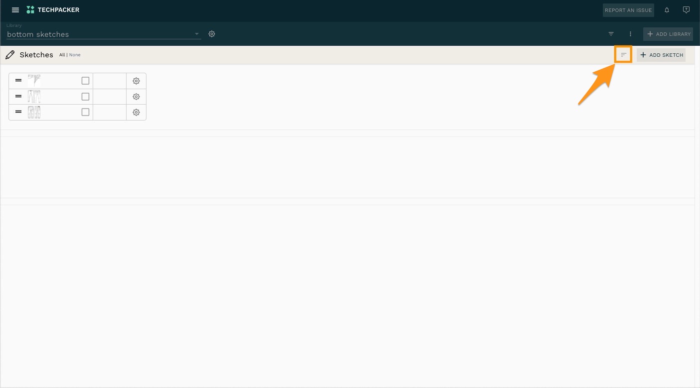 How to search, filter and rearrange cards in libraries – Techpacker
